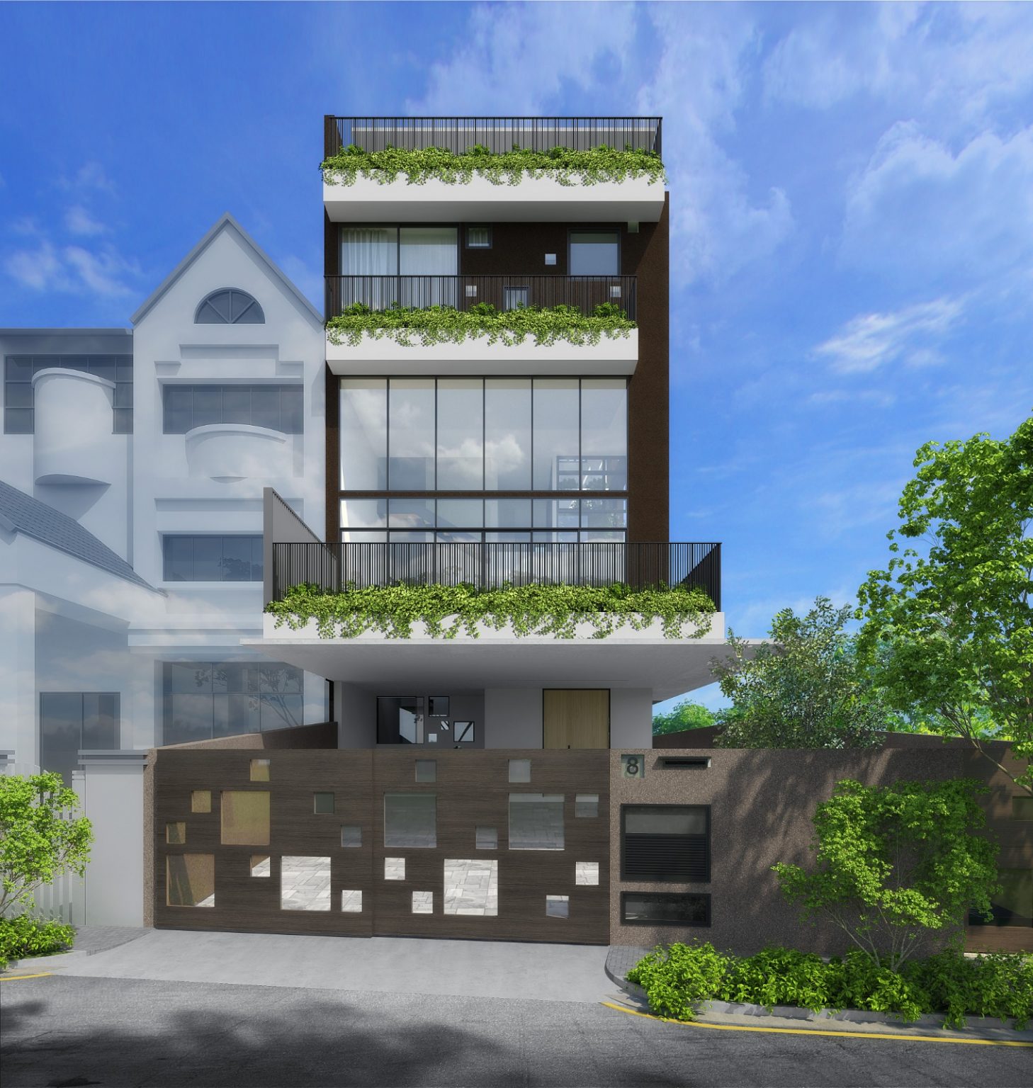 New Erection of a Corner Terrace House - 8 LOR L TELOK KURAU - ZH ...